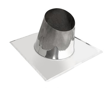 Roof Flashings for Evap. Chimney - Pitch roof | LS Bilodeau