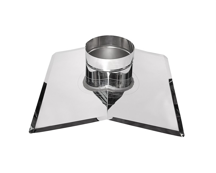 Roof Flashings for Evap. Chimney - Peak roof | LS Bilodeau