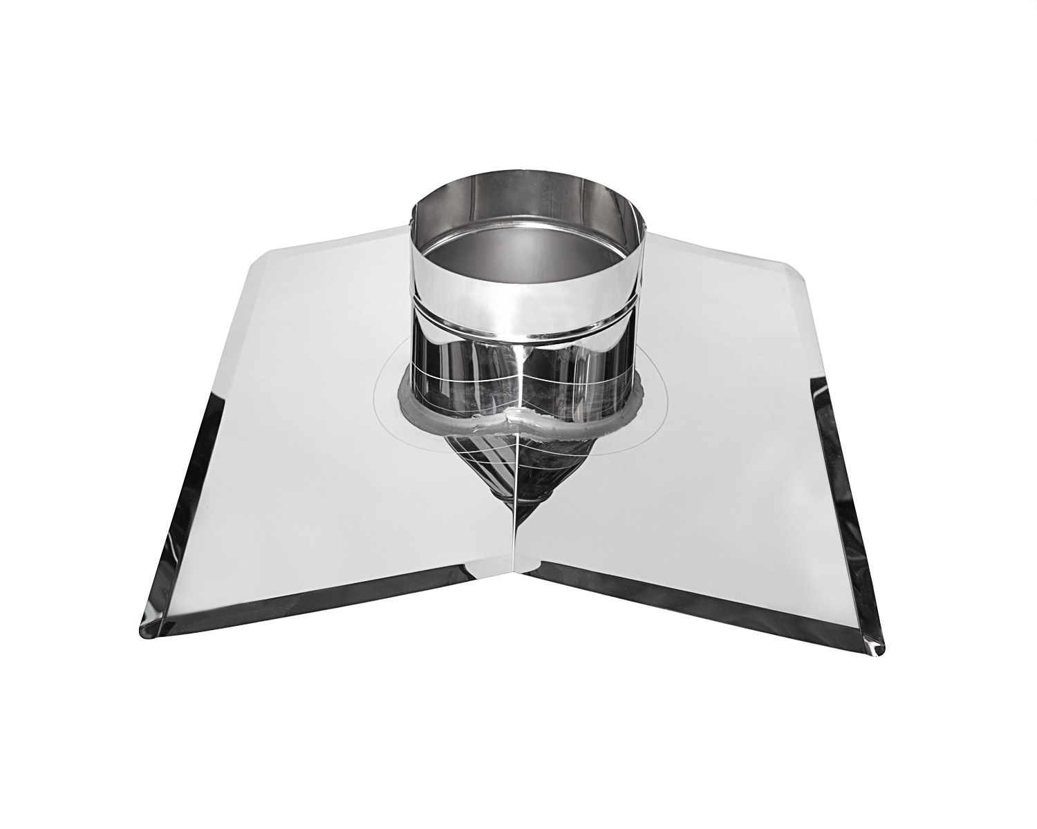 Roof Flashings for Evap. Chimney - Peak roof | LS Bilodeau